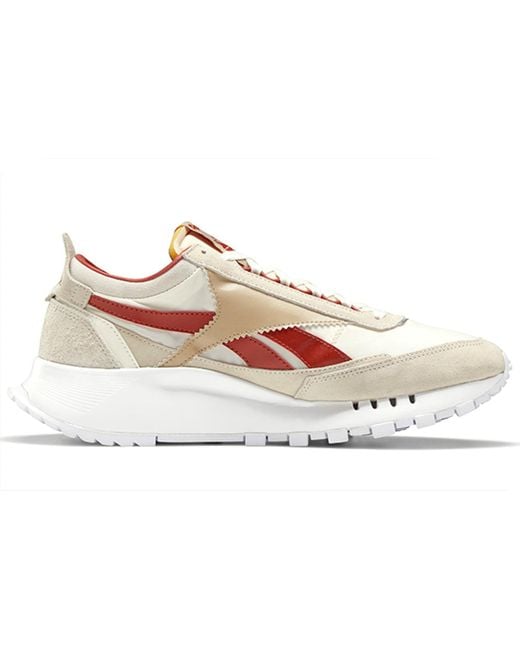 Reebok Classic Leather Legacy Alabaster Burnt Amber in White for Men Lyst UK