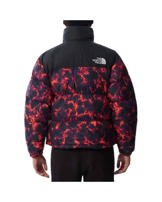 The North Face 1996 Retro Nuptse 700 Jacket in Red for Men | Lyst UK