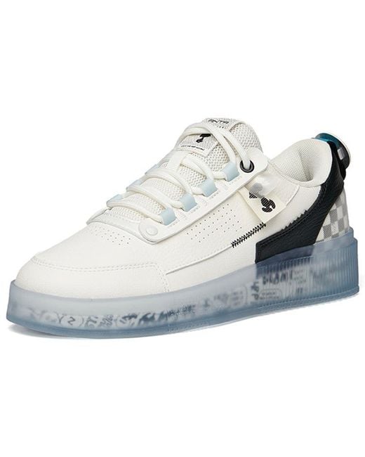 Anta X Snoopy Skateboarding Shoes in Blue for Men | Lyst