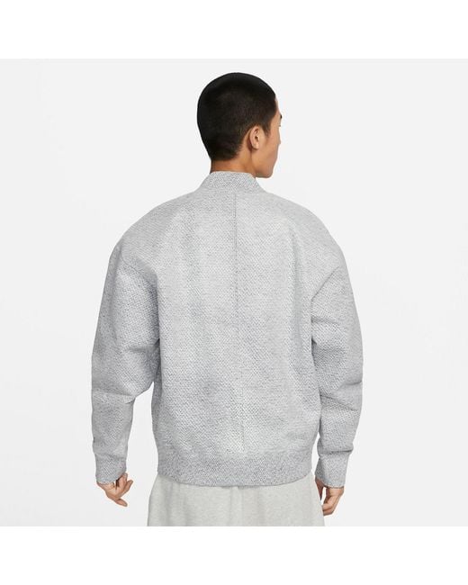 Nike Therma-Fit Tech Pack Forward Bomber Jacket in Grey for Men | Lyst UK