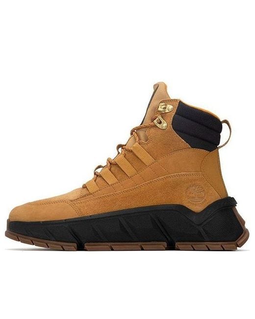 Timberland Turbo Trainer Boots in Brown for Men | Lyst UK