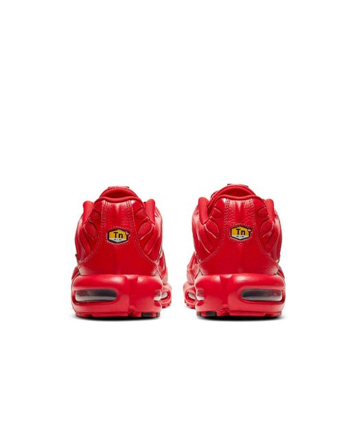 Nike Air Max Plus 'University' in Red for Men | Lyst