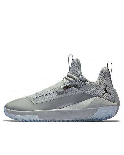 Nike Jordan Jumpman Hustle 'Light Smoke' in Gray for Men | Lyst