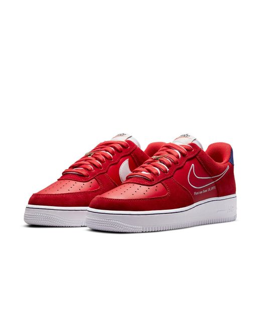 Nike Air Force 1 '07 Lv8 'First Use in Red for Men | Lyst