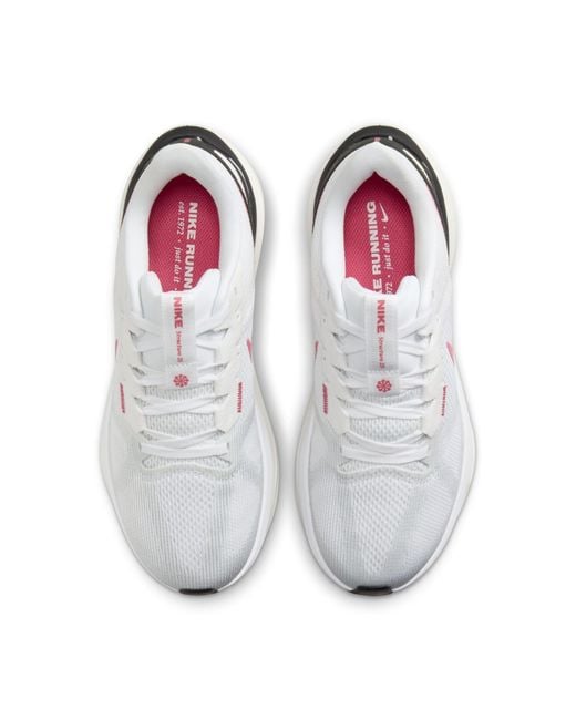 Nike Air Zoom Structure 25 in White | Lyst UK
