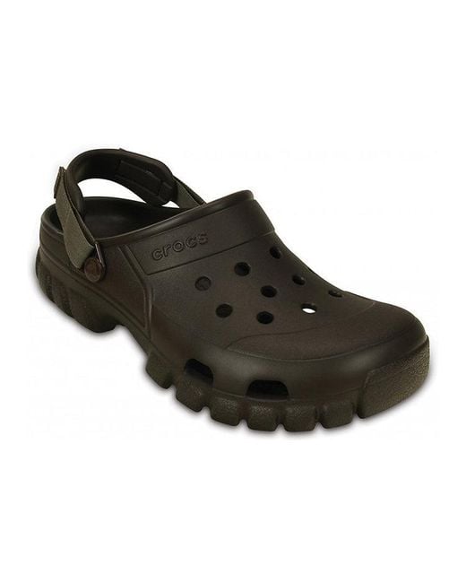 Crocs™ Minimalistic Wear-Resistant Cozy Sports Sandals in Brown for Men ...
