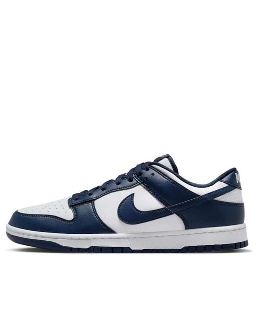 Nike Dunk Low Midnight' in Blue for Men | Lyst