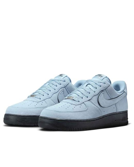Nike Air Force 1 Low '07 Lv8 'Light Armory Suede' in Blue for Men | Lyst