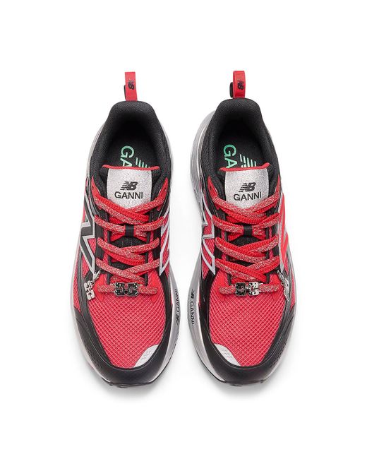 New Balance X Ganni Fresh Foam Trainer 'Racing' in Red for Men | Lyst