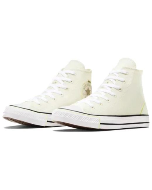 Converse Chuck Taylor All Star En Bota in White for Men | Lyst