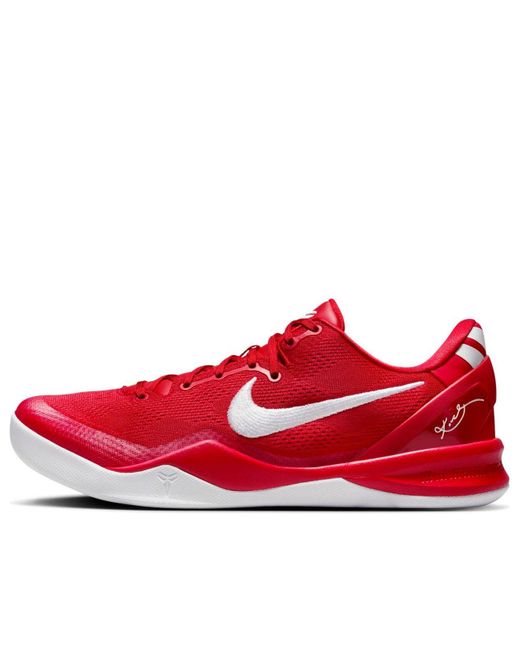 Nike Kobe 8 Protro 'University' in Red for Men | Lyst UK