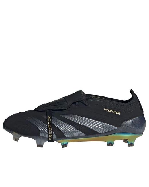 adidas Predator Elite Fg Carbon Metallic' in Black for Men | Lyst UK