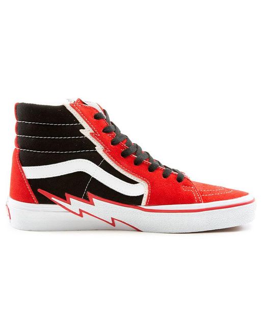 Vans Sk8-Hi Bolt 'Racing' in Red for Men | Lyst