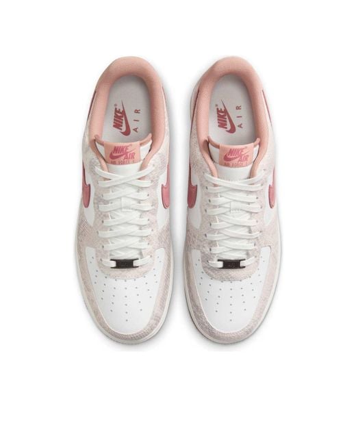 Nike Air Force 1 Low 'Canyon Rust Snakeskin' in White for Men | Lyst