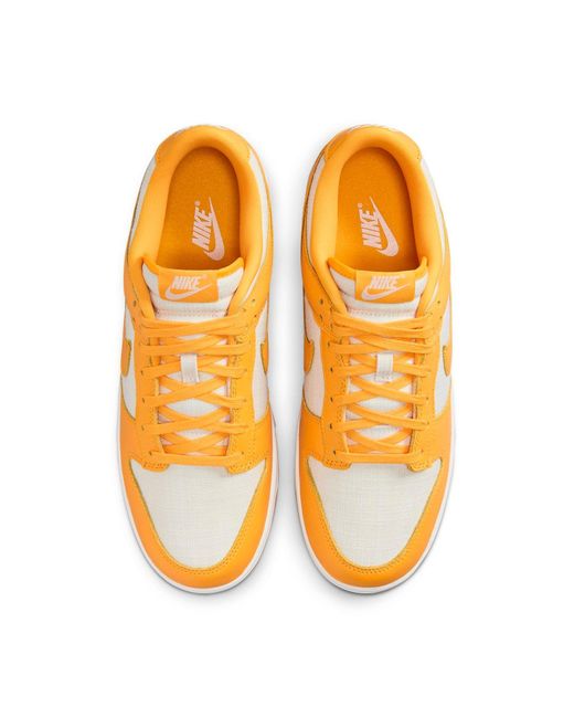 Nike Dunk Low 'University Soft' in Yellow for Men | Lyst