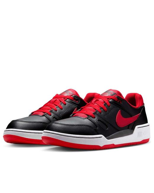 Nike Full Force Low in Red for Men | Lyst