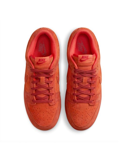 Nike Dunk Low 'Valley Of Fire' in Red for Men | Lyst