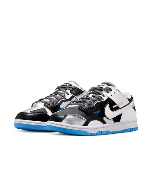 Nike Dunk Low Scrap Premium 'Mismatch' in Blue for Men | Lyst