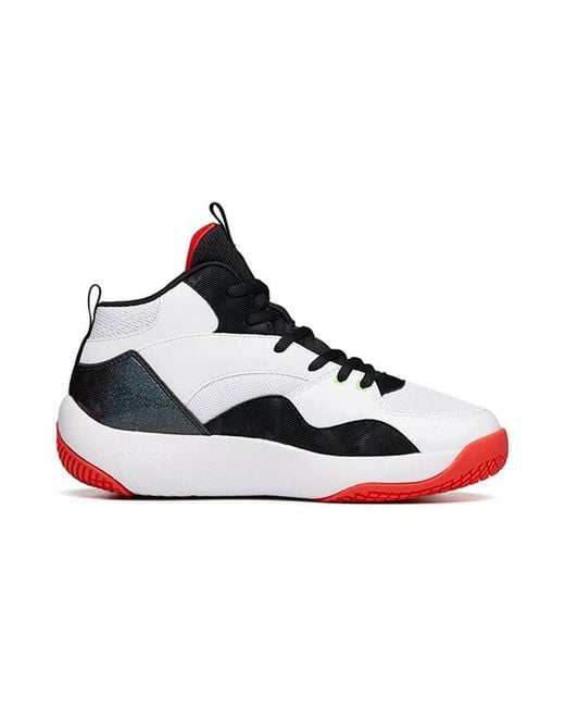 Anta Basketball Series Sneakers High in Red for Men | Lyst