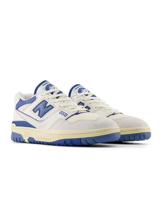 New Balance 550 'Sea Salt Pack Agate' in Blue for Men | Lyst