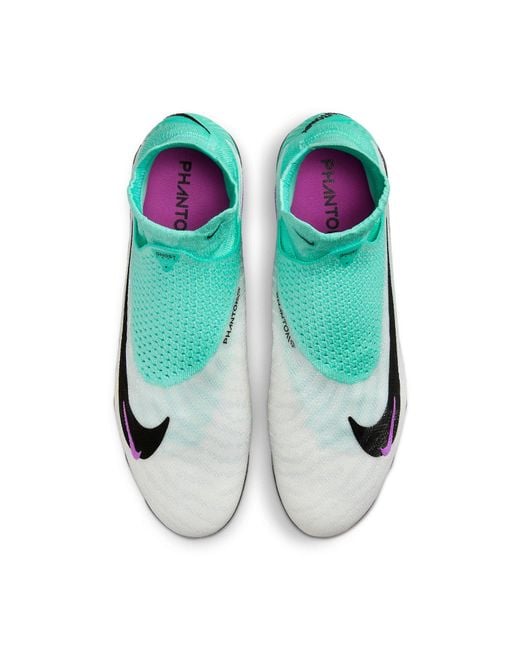 Nike Phantom Gx Elite Firm-ground High-top Soccer Cleats in Blue | Lyst