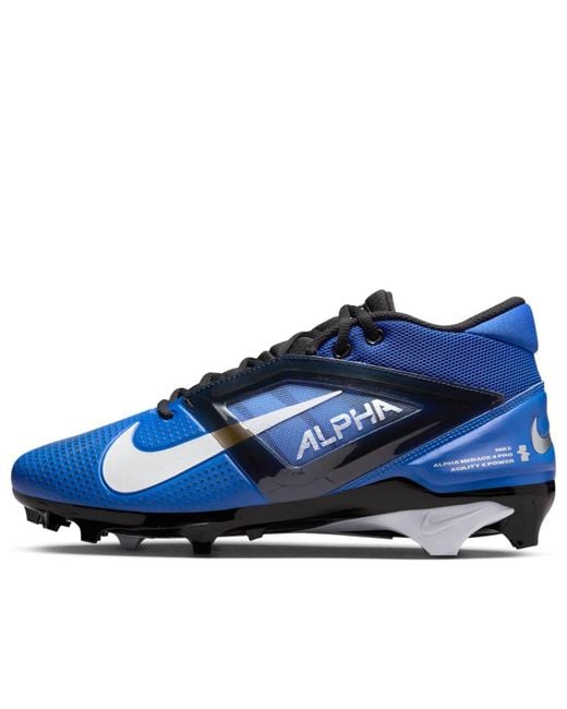Nike Alpha Menace 4 Pro Football Cleats in Blue for Men | Lyst UK