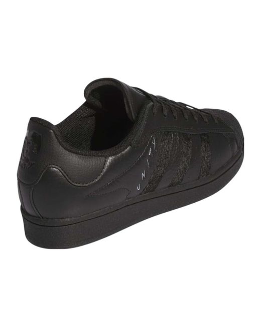 adidas X Unity Superstar Adv 'Core Metallic' in Black for Men | Lyst