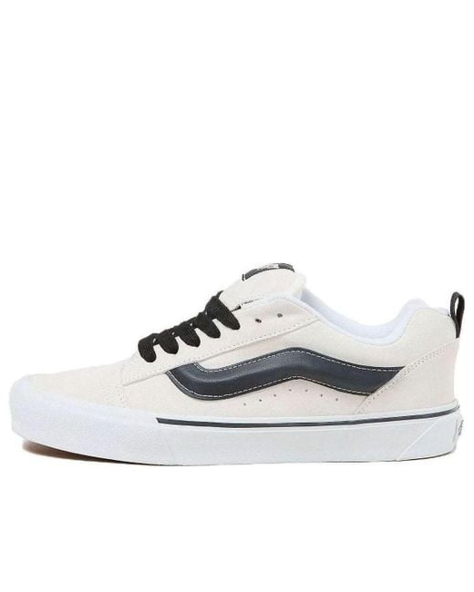Vans Knu-Skool 'Suede' in White for Men | Lyst