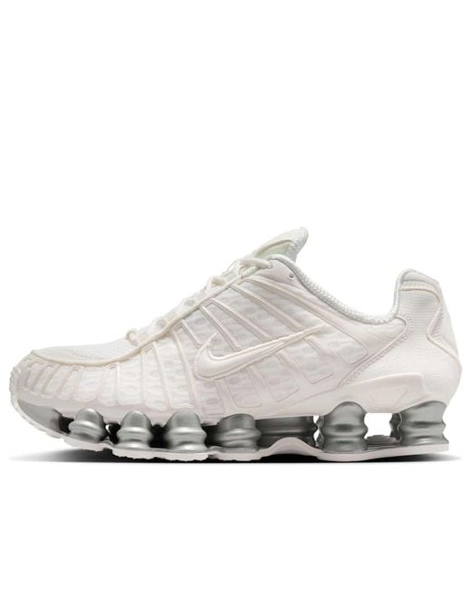 Nike Shox Tl in White | Lyst