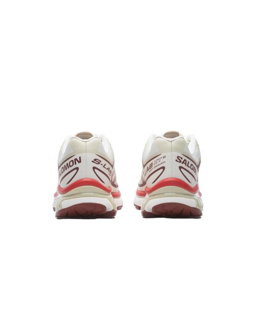 Salomon Xt-6 'Vanilla Ice Fired Brick' in White for Men | Lyst