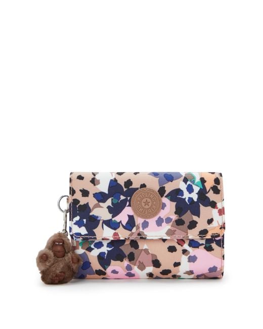 Kipling Wallet & Purses Pixi Autumn Blossoms Medium in Blue | Lyst UK