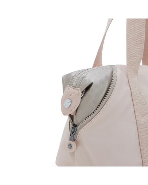 Kipling Shoulder Bag Art Mini Pink Shine Bl Small in Grey | Lyst UK