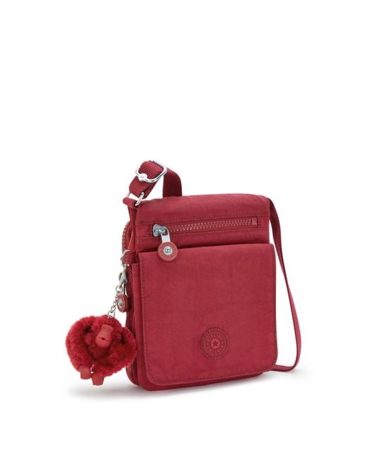 Kipling Crossbody Bag New Eldorado Funky Small in Red | Lyst UK