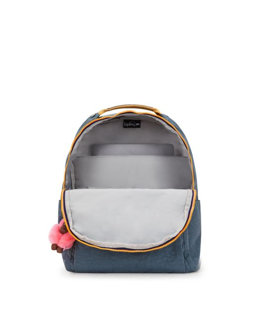 Kipling Backpack Micah Nocturnal Grey Wb Medium in Blue | Lyst UK
