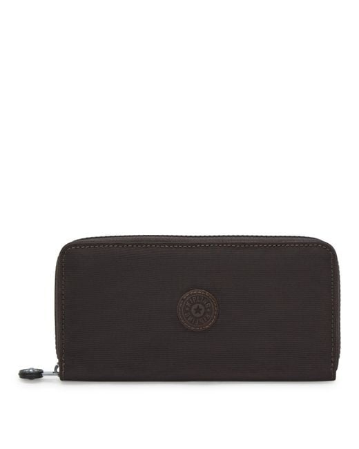 Kipling Wallet & Purses Money World Nostalgic Brown Large in Black ...