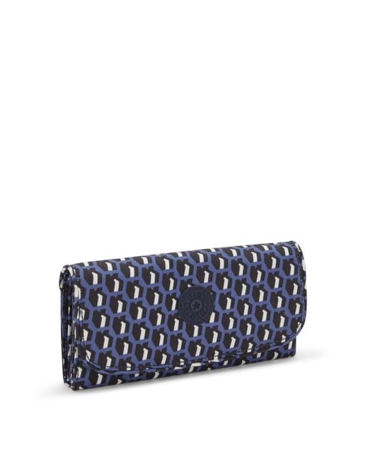 Kipling Wallet & Purses Money Land 3d K Blue Large | Lyst UK
