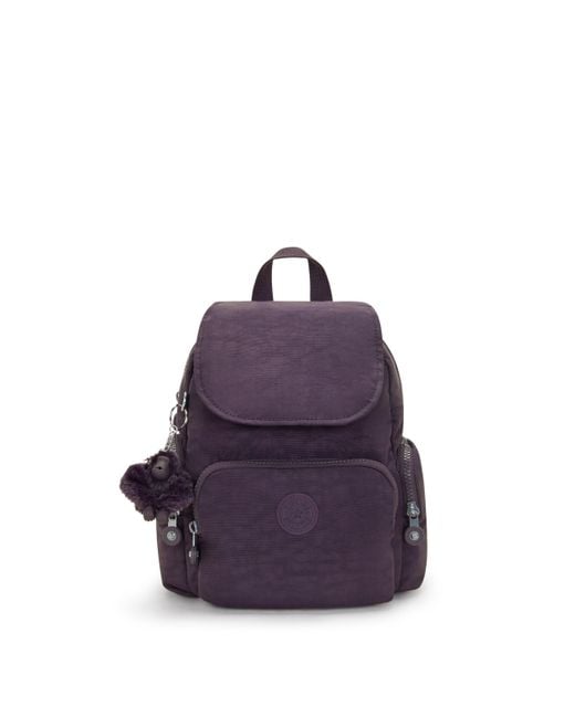 Kipling Backpack City Zip Mini Ultimate Plum Small in Purple | Lyst UK