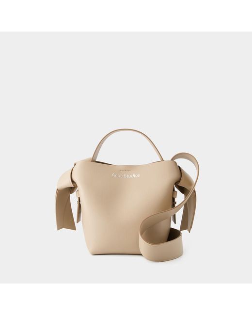 Acne Studios Musubi Mini R Crossbody in Natural | Lyst