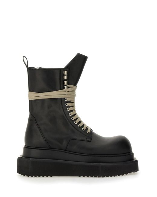 Rick Owens Boot "Turbo Cyclops Army in Black for Men | Lyst
