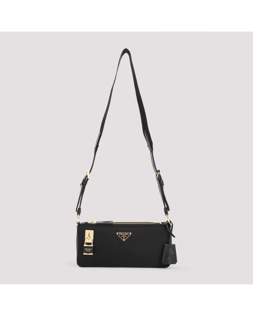 Prada Eco-Friendly Mini Crossbody Bag in Black for Men | Lyst