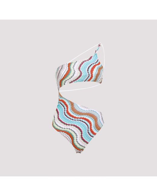 Missoni Viscose One-Piece Swimwear For Spring/Summer 2025 in White for ...