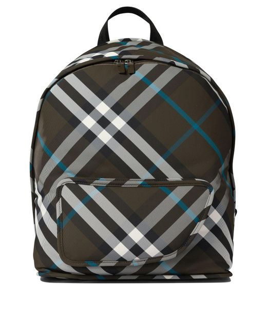 Burberry "Shield" Backpack in Black for Men | Lyst