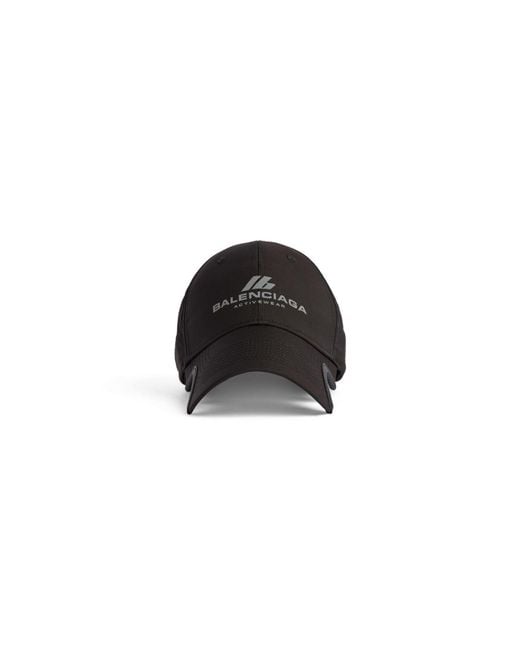 Balenciaga Iconic Cap For The Modern in Black for Men | Lyst