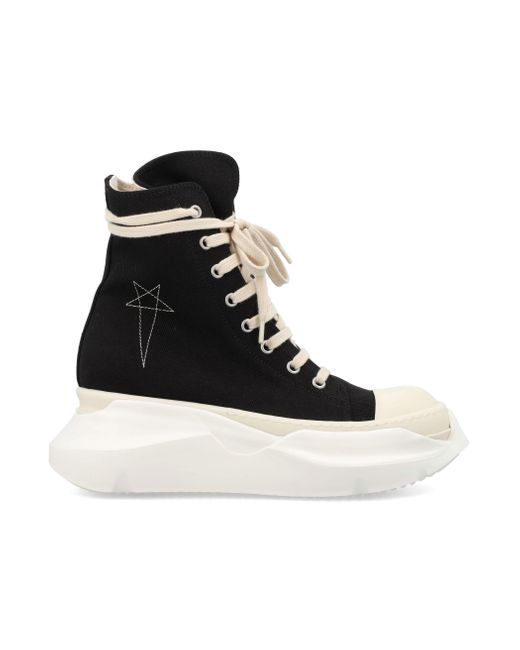 Rick Owens Abstract Sneak With Voluminous Rubber Sole in Black for Men ...