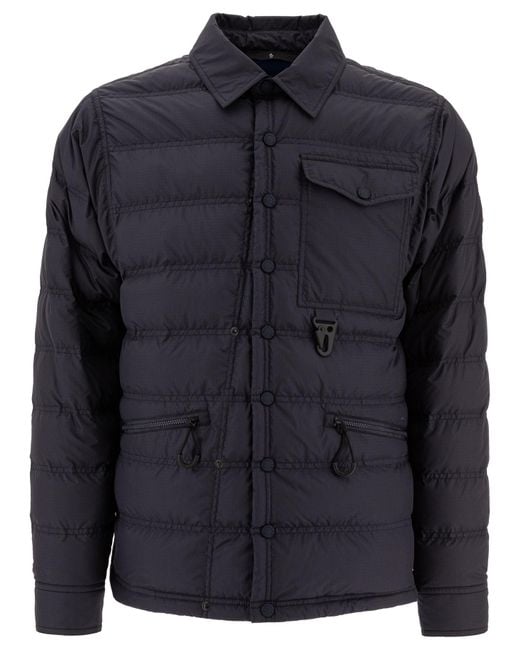 Moncler Premium Padded Jacket in Blue | Lyst