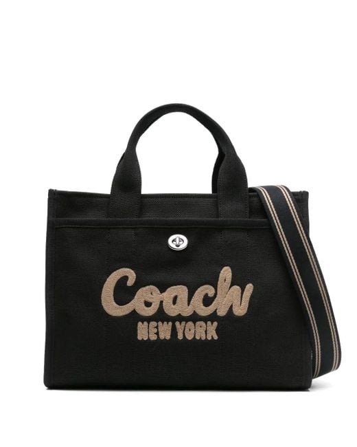COACH Cargo Tote Handbag in Black | Lyst