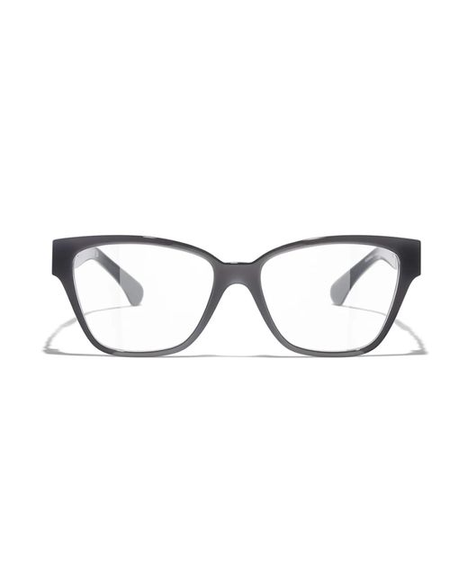 CHANEL Chic Optical Frames With International Fit in Black | Lyst