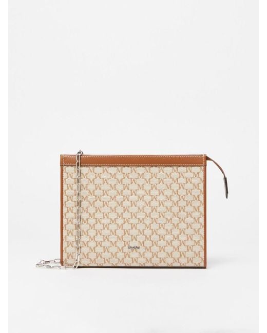 Max Mara Mini Handbag Wallet in Natural | Lyst