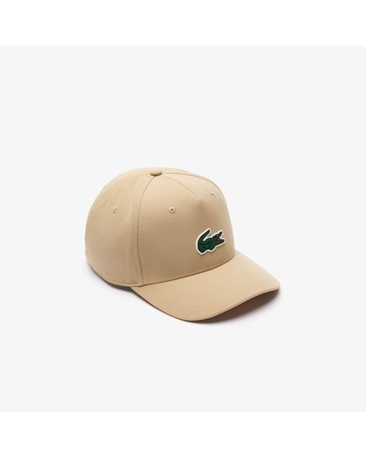 Lacoste Adjustable Golf Cap in Natural for Men | Lyst