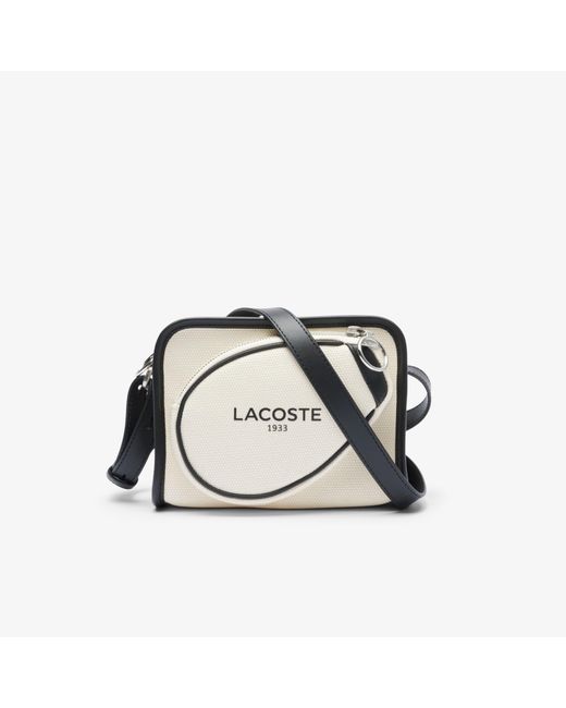 Lacoste Tennis Shoulder Bag in Black | Lyst